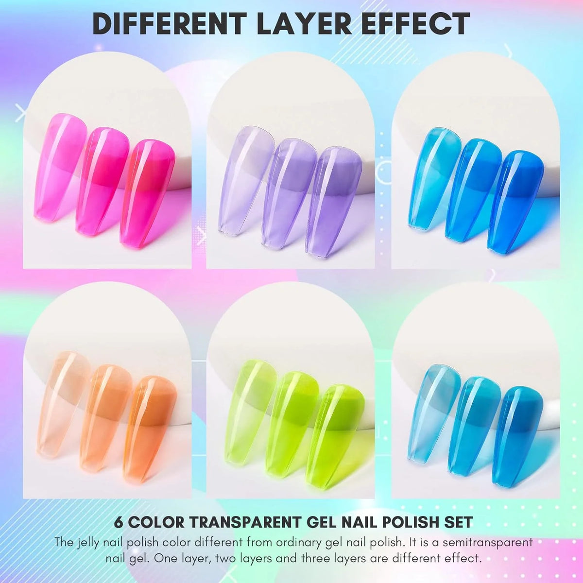JELLY GEL | SPECIAL EFFECT GELS – Lucky Nail Supply