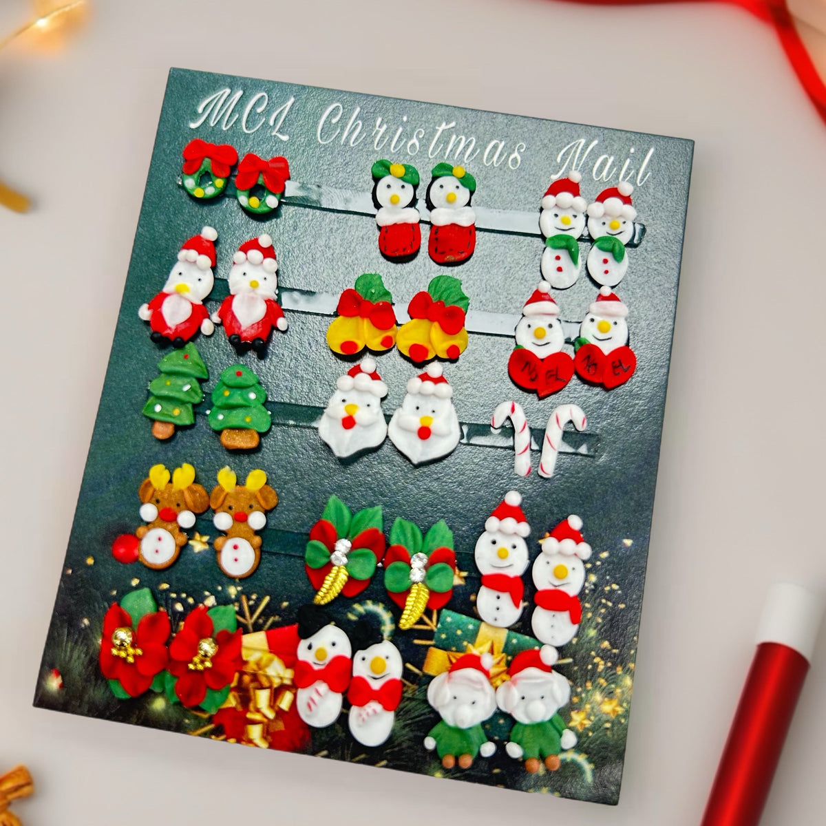 NAIL CHARM | 3D XMAS CHARM (HAND MADE) – Lucky Nail Supply