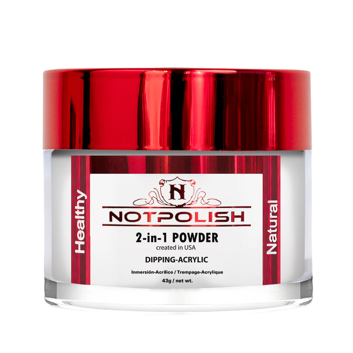 NOT POLISH (OG-POWDER) | OG101 MILKY WHITE – Lucky Nail Supply
