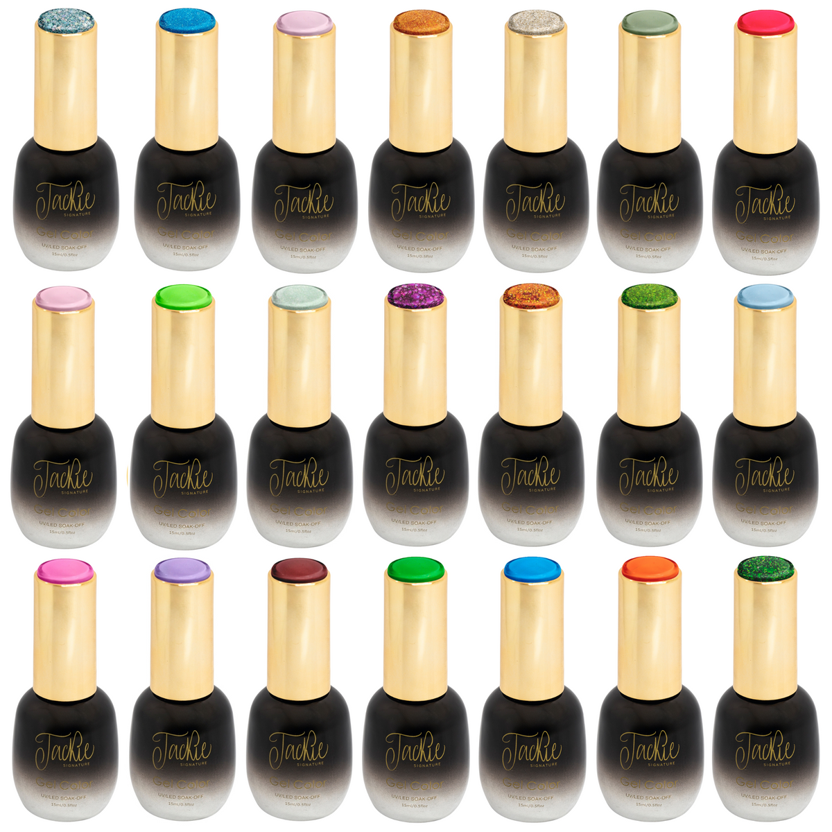 JACKIE SIGNATURE - PREMIUM GEL COLLECTION (Set of Single 208 Colors ...